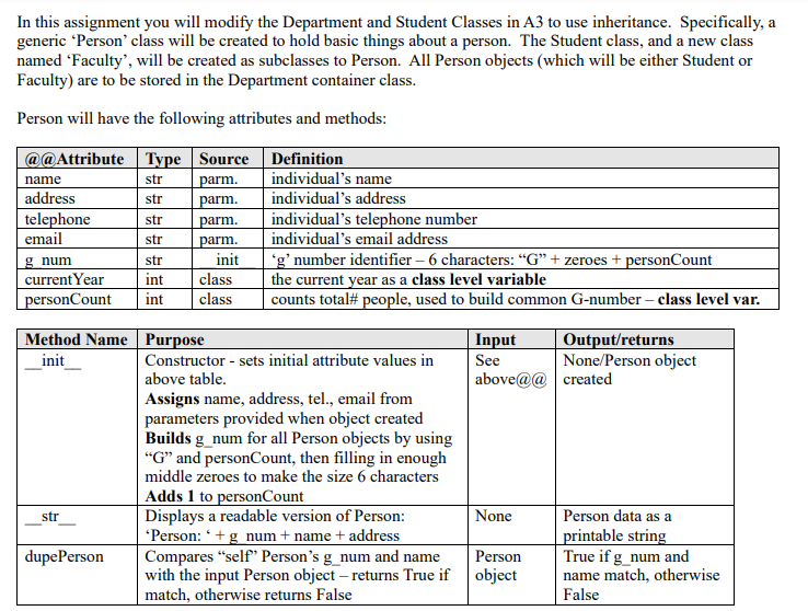 Solved This is the code from the assignment A3, please use | Chegg.com