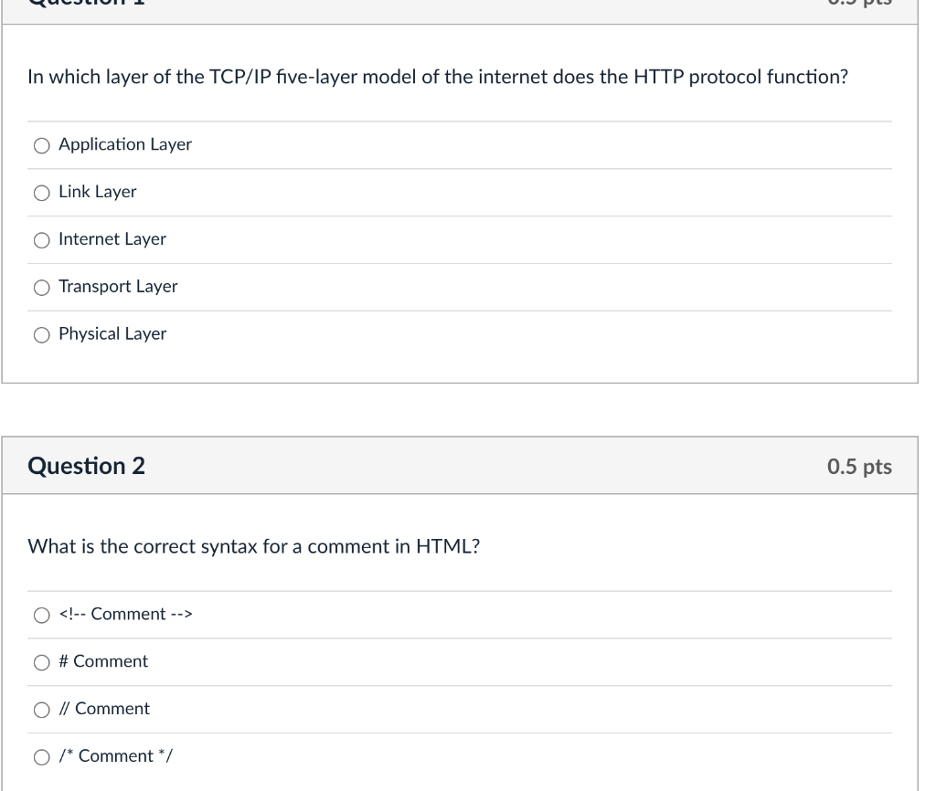 Solved In which layer of the TCP/IP five-layer model of the | Chegg.com