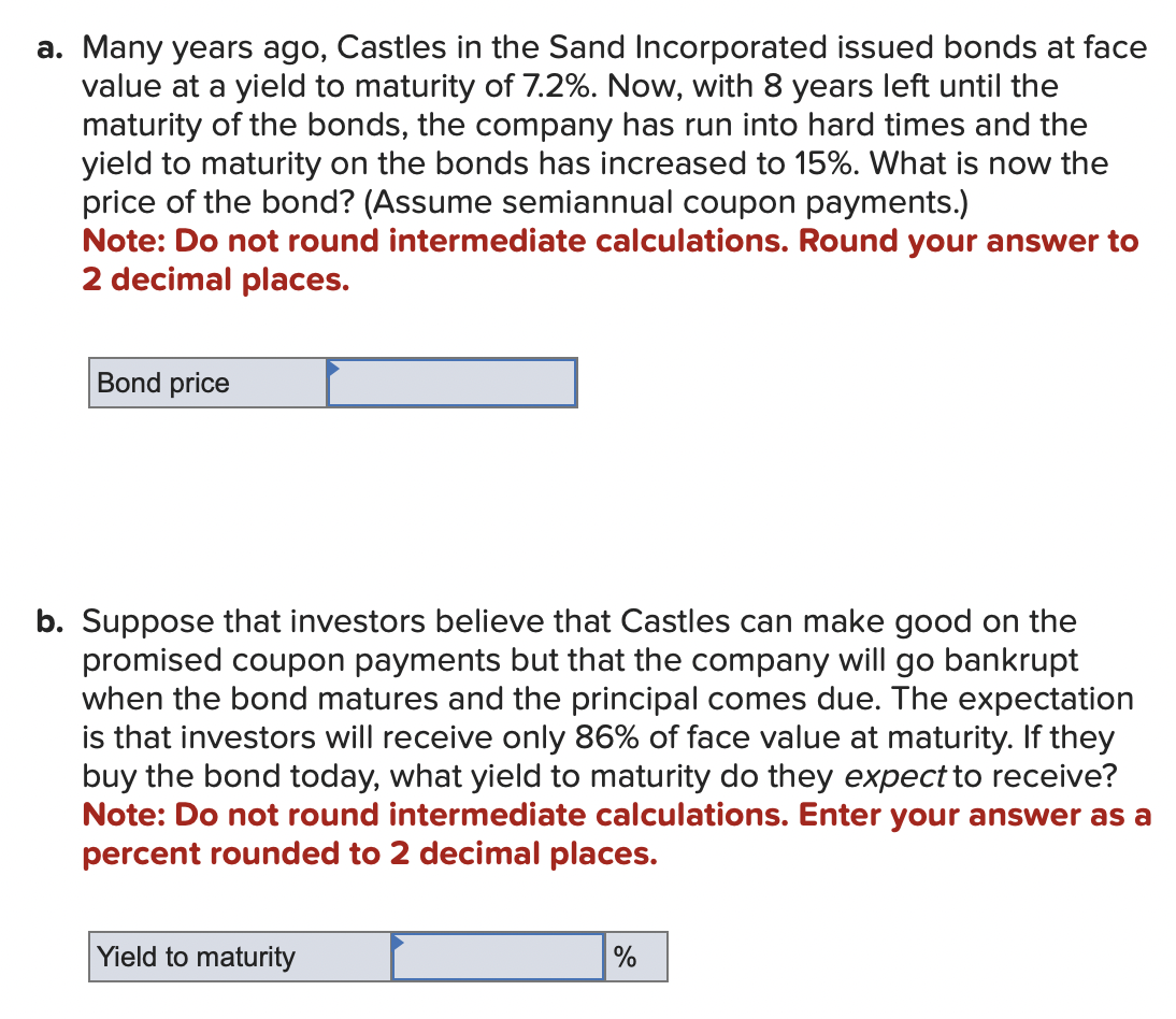 Solved Many years ago, Castles in the Sand Incorporated | Chegg.com