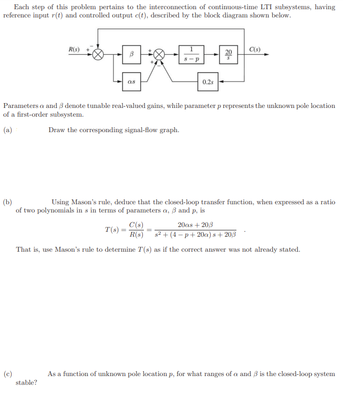 Solved Each step of this problem pertains to the | Chegg.com