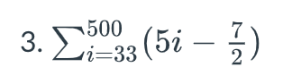 Solved Solve the following summation problems (You have to | Chegg.com