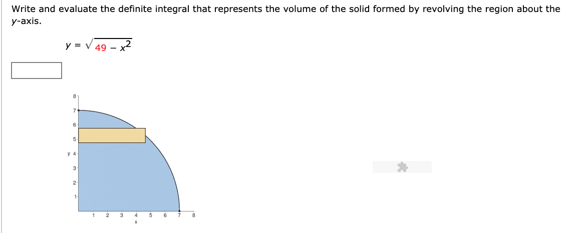 Solved Write and evaluate the definite integral that | Chegg.com