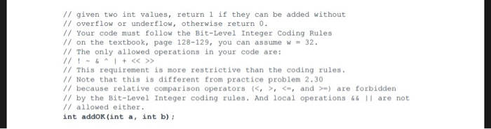 Solved Given Two Int Values Return 1 If They Can Be 0042