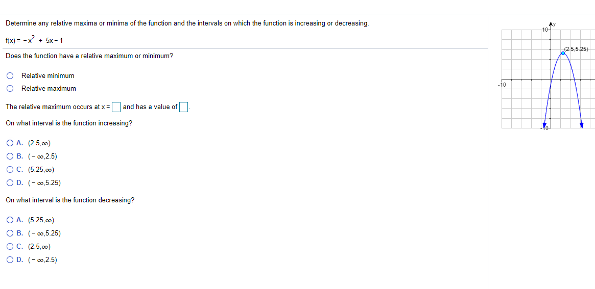 Solved Determine intervals on which the function is | Chegg.com