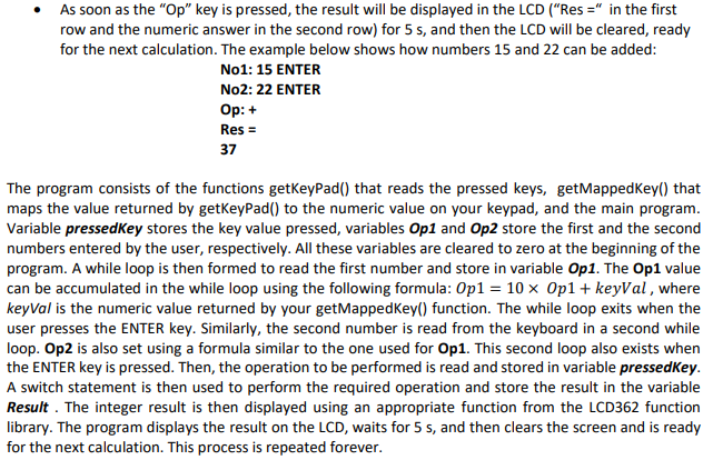 Solved Write A Code Using Mplab Xc Based On The 0296