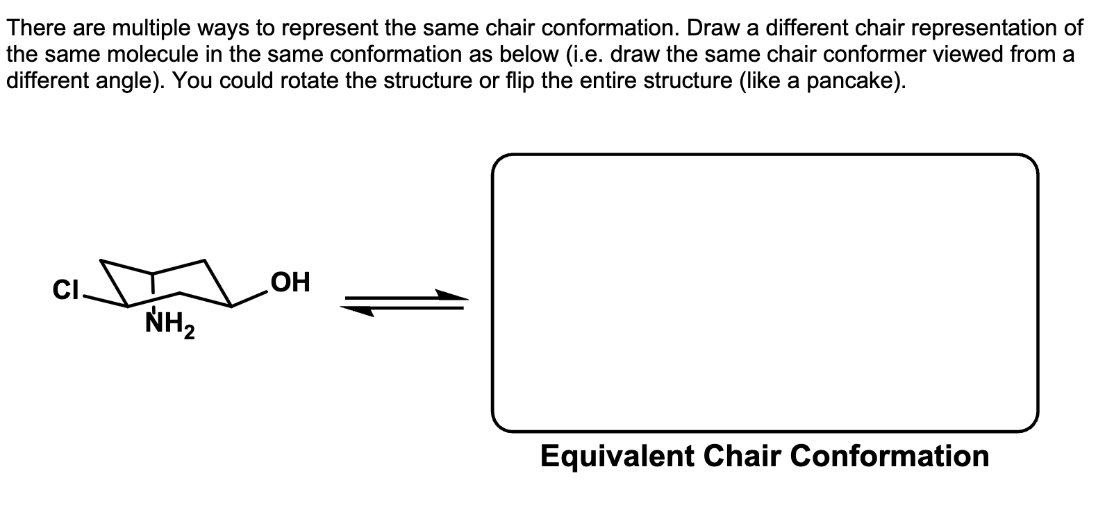 Solved There are multiple ways to represent the same chair | Chegg.com