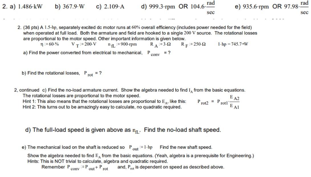 Solved Answers provided. Please provide explanation for/ | Chegg.com