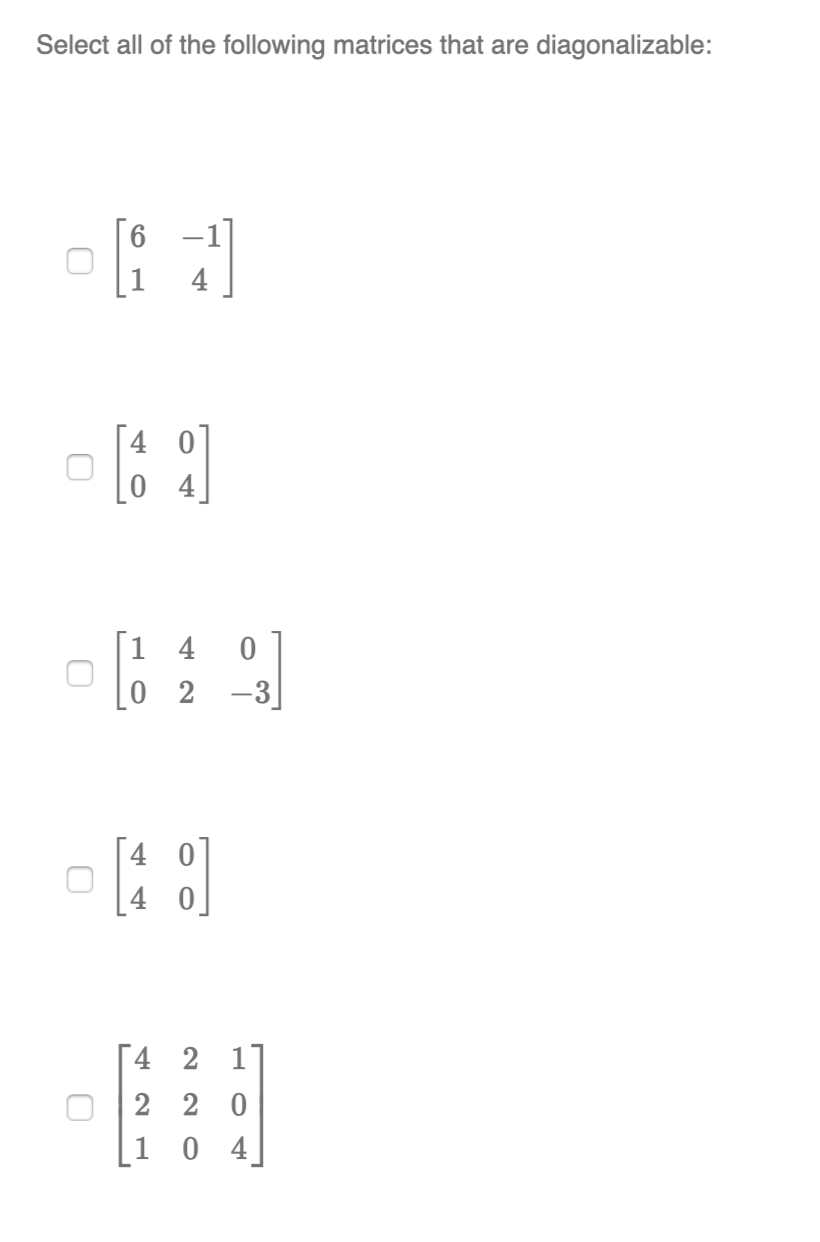 Solved D is a 3 x 3 diagonal matrix in which the three | Chegg.com