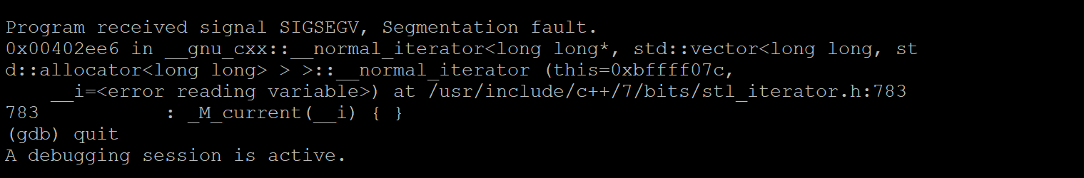Please help with this segmentation fault (core dump). | Chegg.com