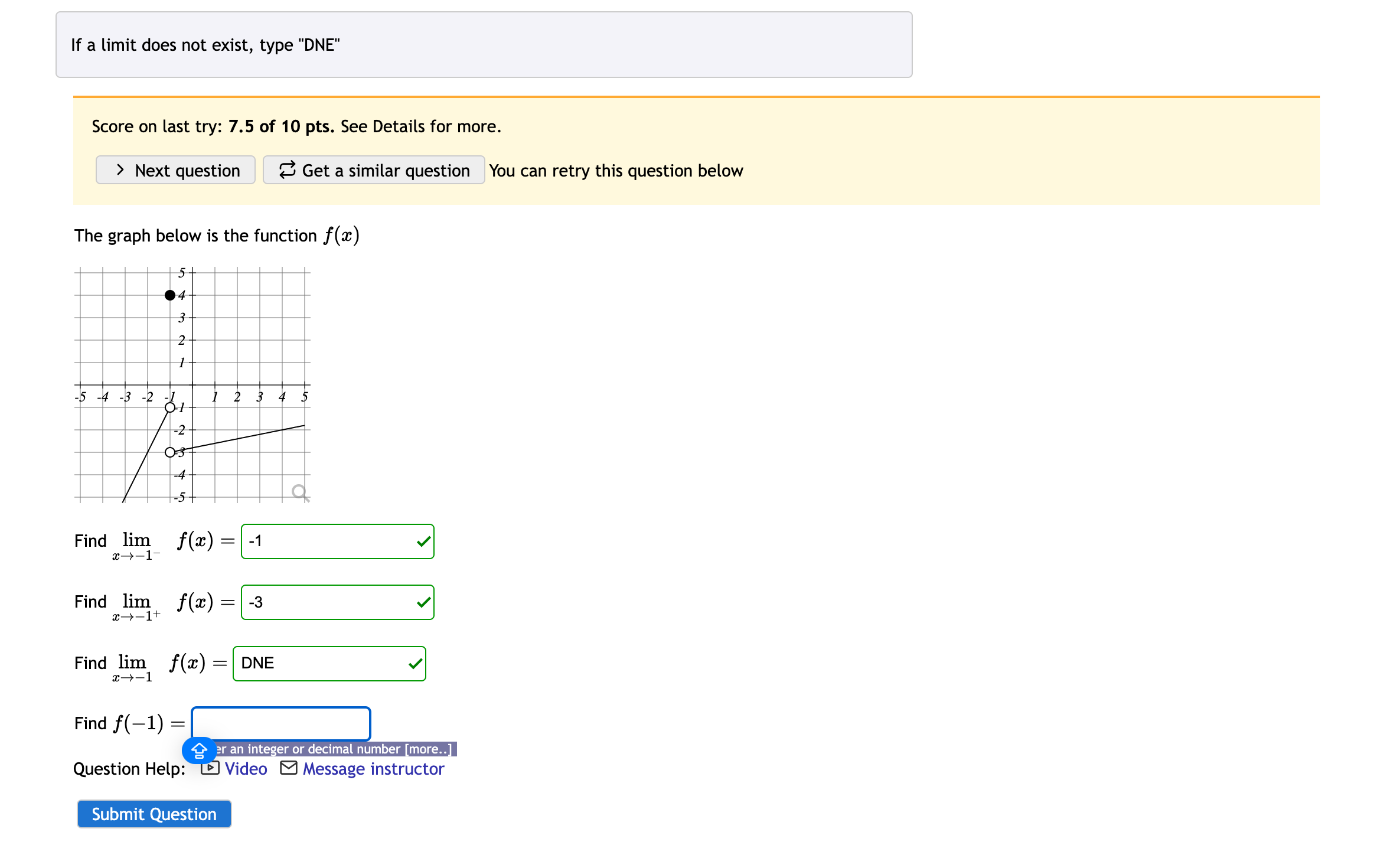 Solved ⇄ ﻿Get a similar question You can retry this question | Chegg.com