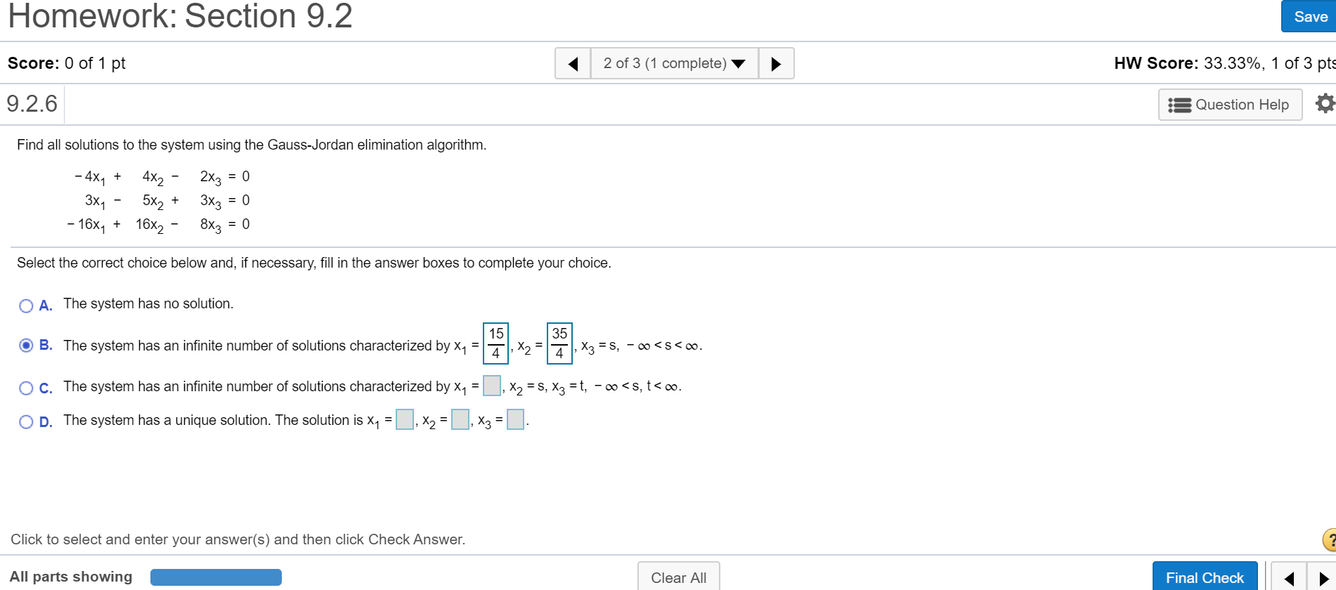Solved Homework Section 9 2 Save Score 0 Of 1 Pt 2 Of 3 1