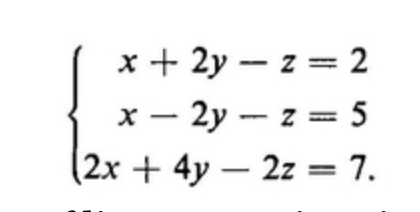 Solved In Exercises 1 and 2 solve the system of linear | Chegg.com