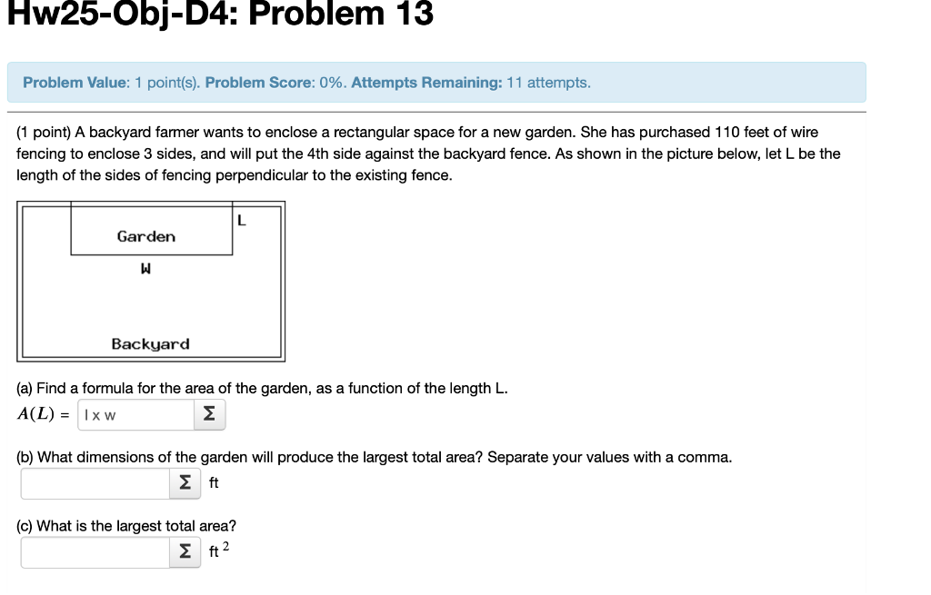 Solved Hw25 Obj D4 Problem 13 Problem Value 1 Points 