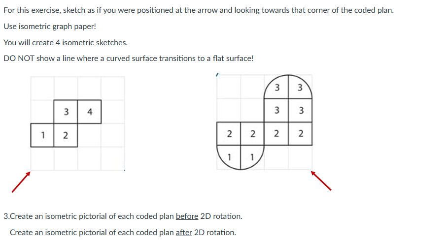 1. Before beginning the rotations, copy the coded | Chegg.com