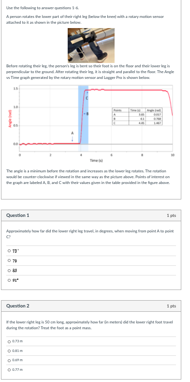 Solved Use the following to answer questions 1-4. A person | Chegg.com