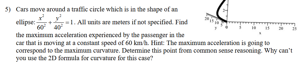 Solved Show me ﻿the steps to ﻿solve. Solve using curvature | Chegg.com