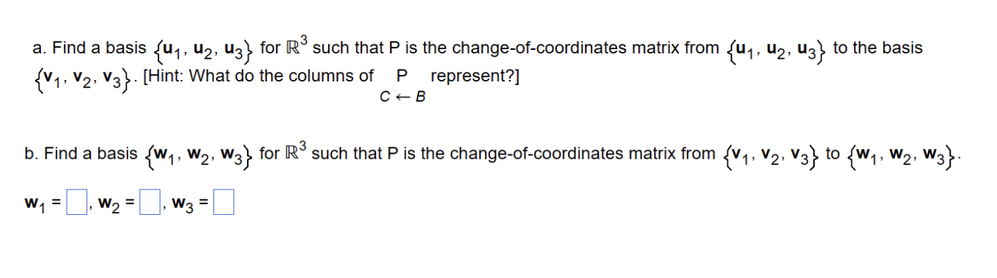 Solved Let \\( P=\\left[\\begin{array}{rrr}1 & 2 & -1 \\\\ | Chegg.com