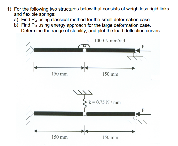 1) For the following two structures below that | Chegg.com
