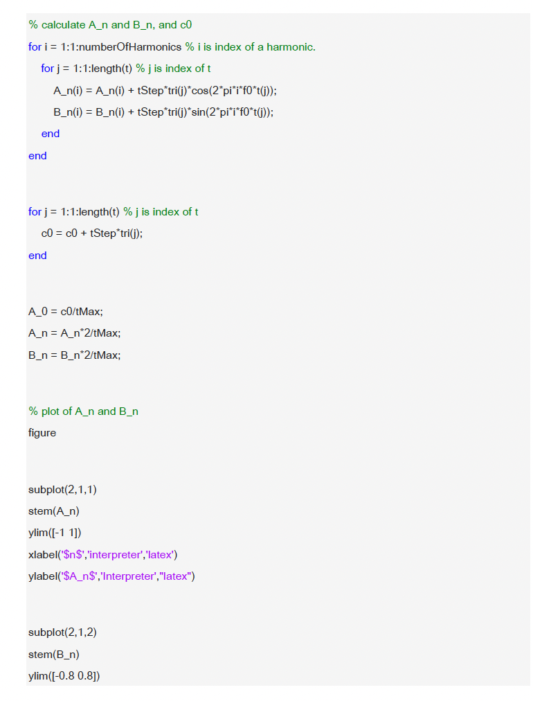 Solved Solve the question parts A-F using the given code by | Chegg.com