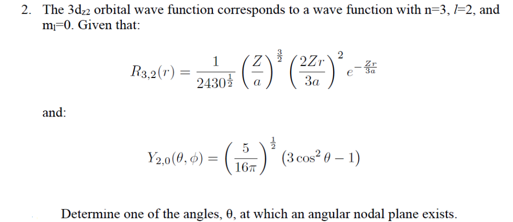 Solved Determine one of the angles, at which an angular | Chegg.com