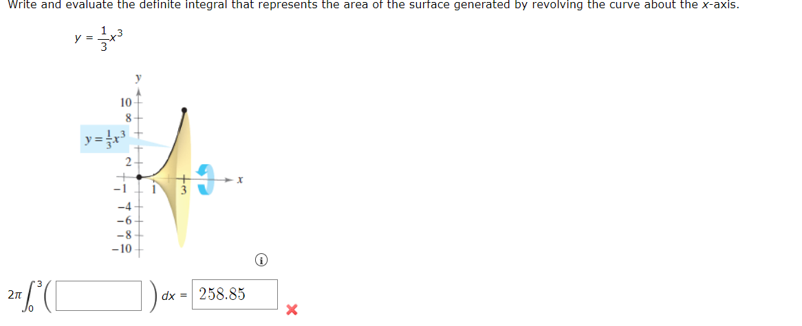 Solved Write and evaluate the definite integral that | Chegg.com