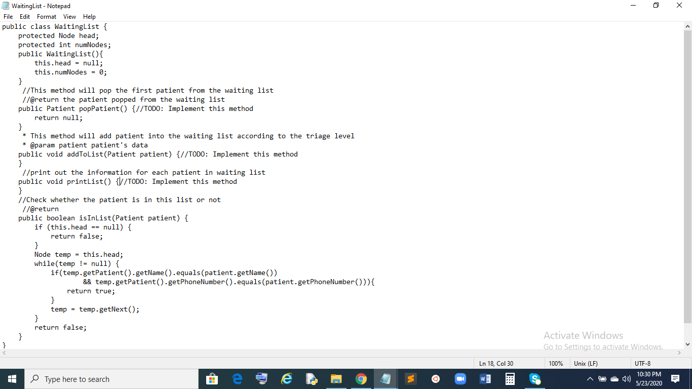 Solved You are a software developer in an Emergency Service | Chegg.com