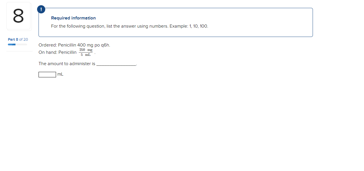 Solved Ordered Vistaril 50 mg PO qid.On hand: See label.The | Chegg.com