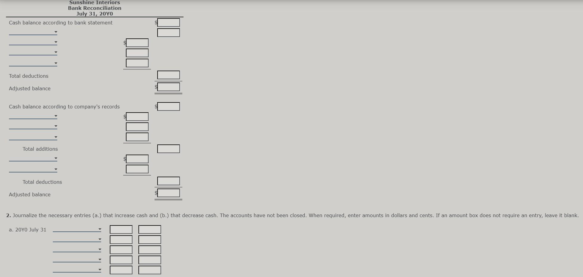 Solved 5. PR.07.05B.ALGO (Algorithmic) eBook Bank | Chegg.com