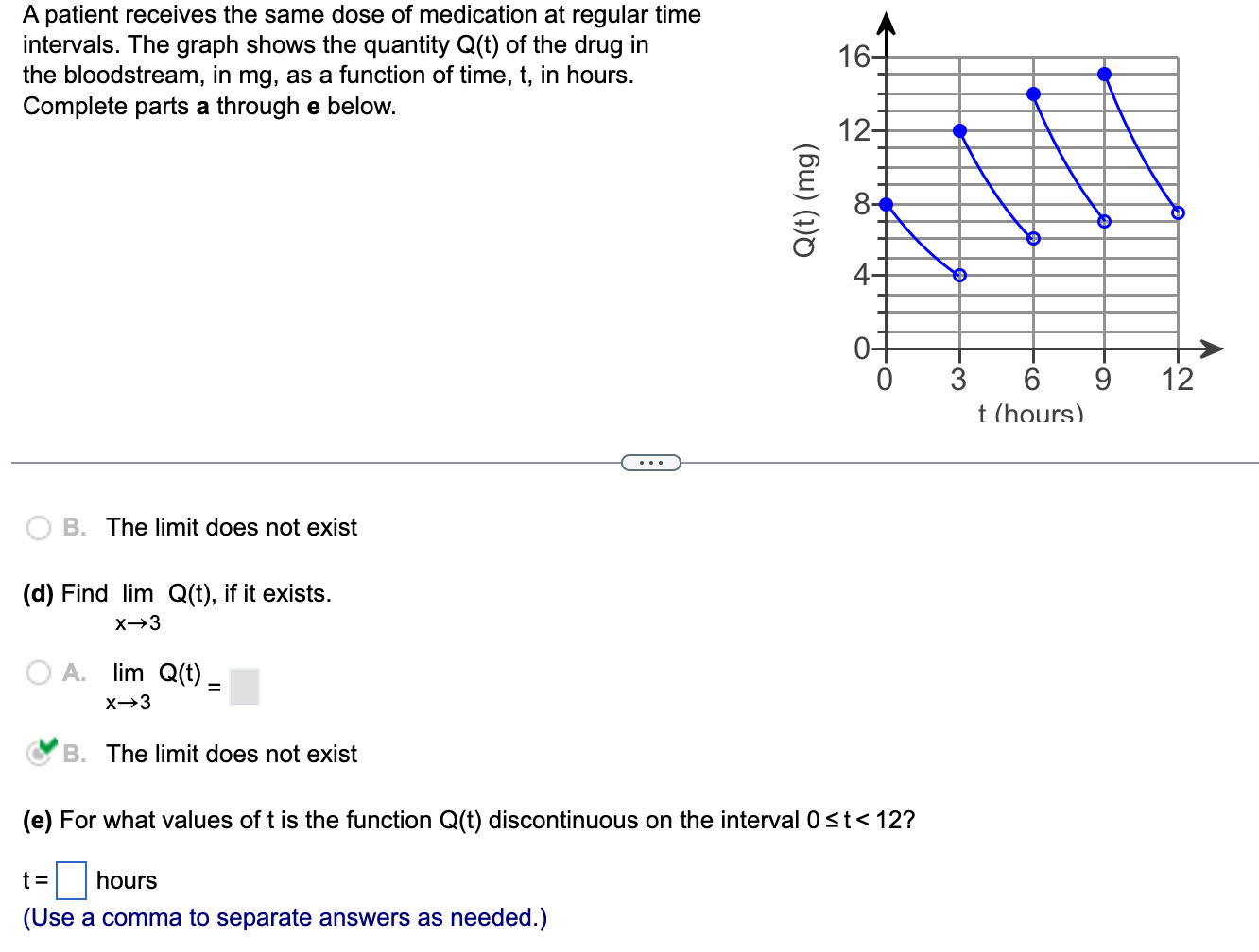 Solved A patient receives the same dose of medication at | Chegg.com