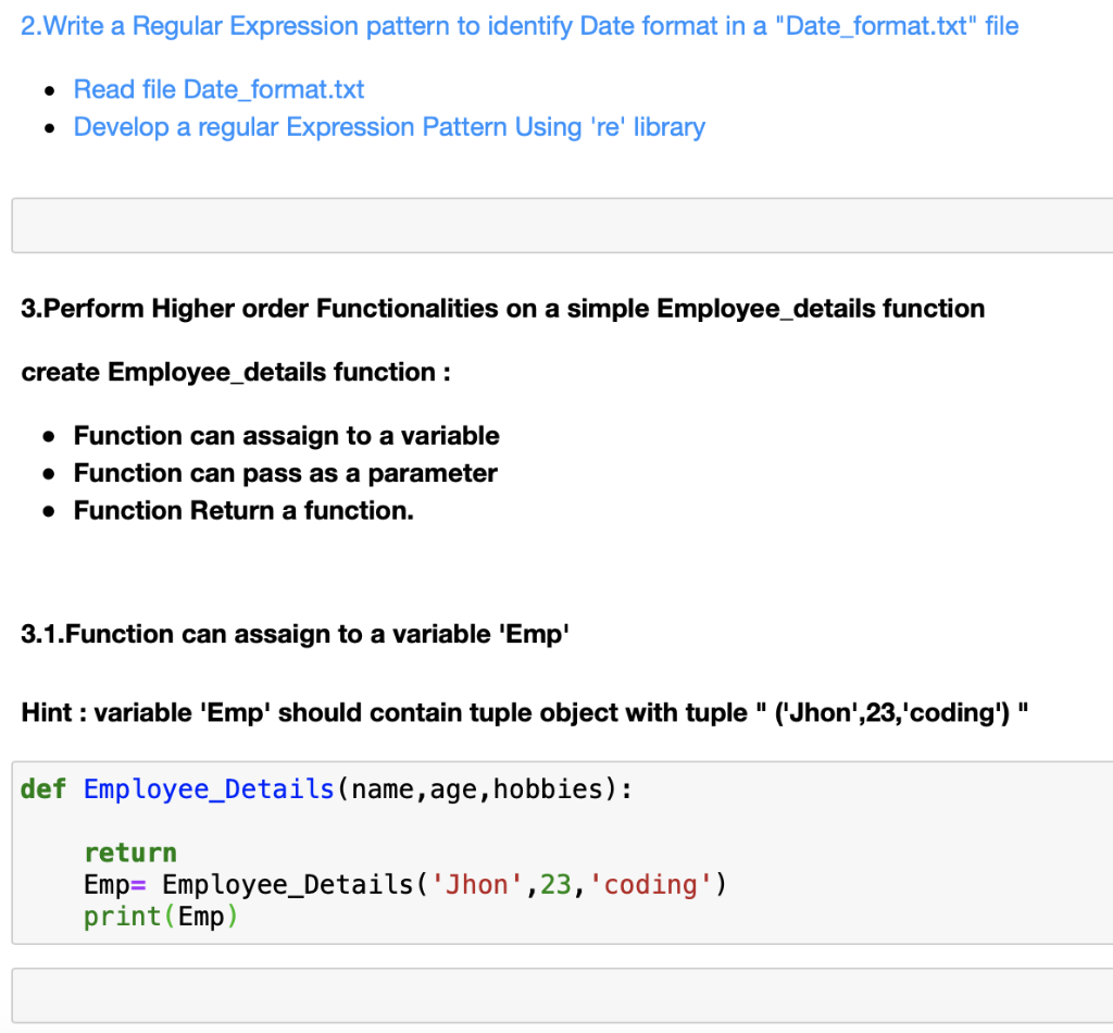 Solved 2. Write a Regular Expression pattern to identify | Chegg.com