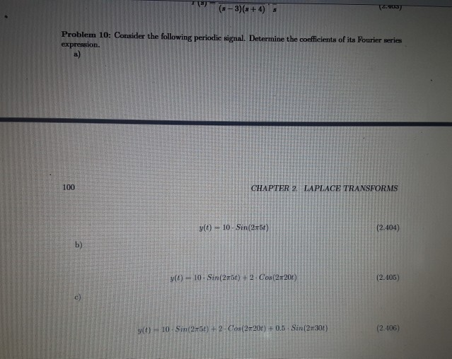 Solved (-3)(+4) Problem 10: Consider the following periodic | Chegg.com