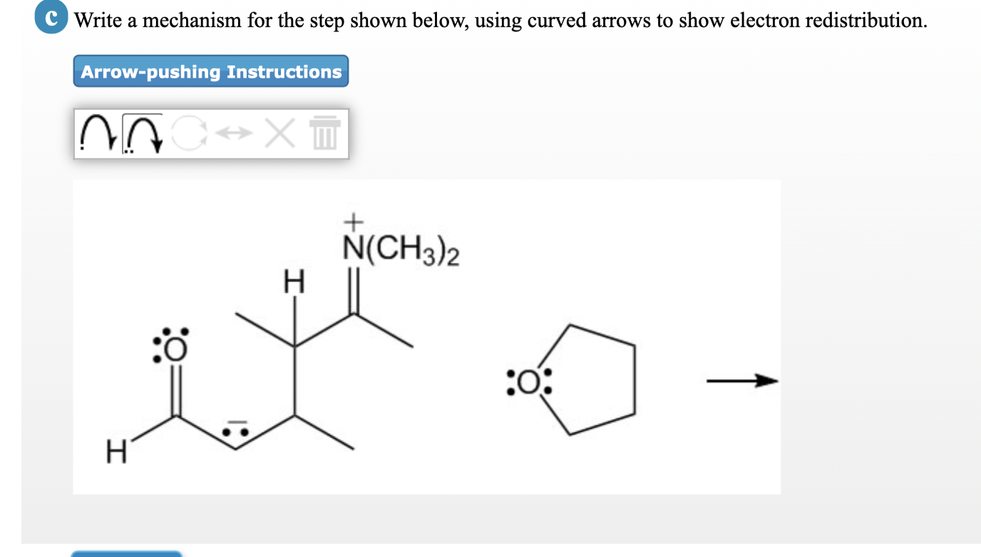 Solved C Write a mechanism for the step shown below, using | Chegg.com