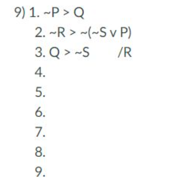 Solved Use the eighteen rules of implication and replacement | Chegg.com