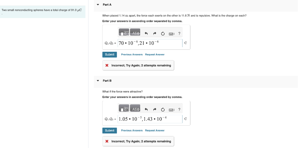 Solved part b in ascending order please with an explanation | Chegg.com