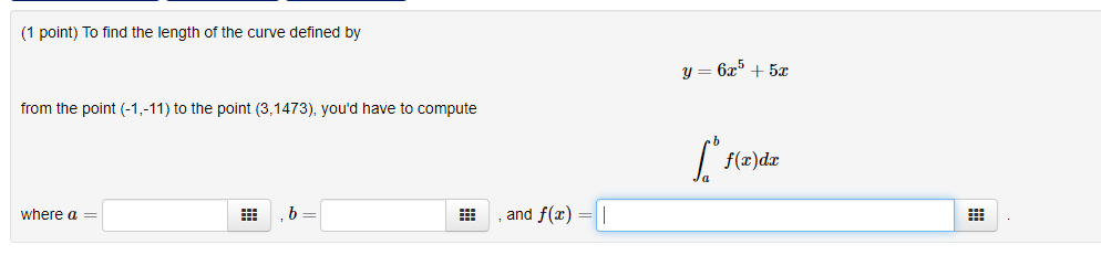 Solved (1 point) Estimate the area under the graph in the | Chegg.com