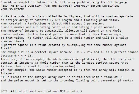 Solved Provide a complete solution to the following problem | Chegg.com