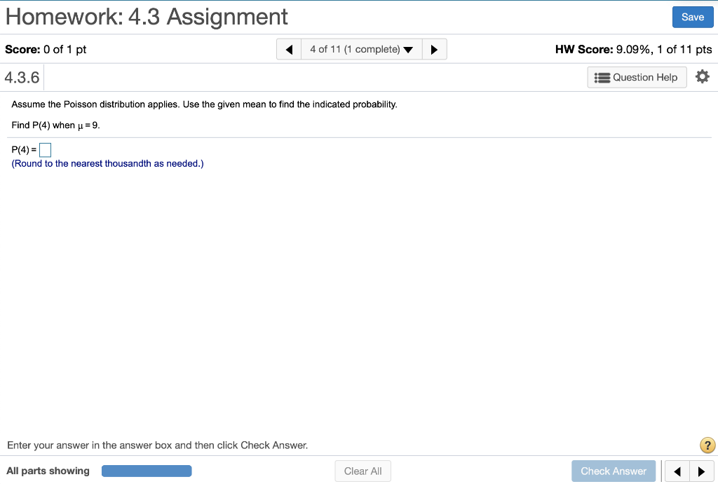 Solved Homework 4 3 Assignment Save Score 0 Of 1 Pt 1 Of