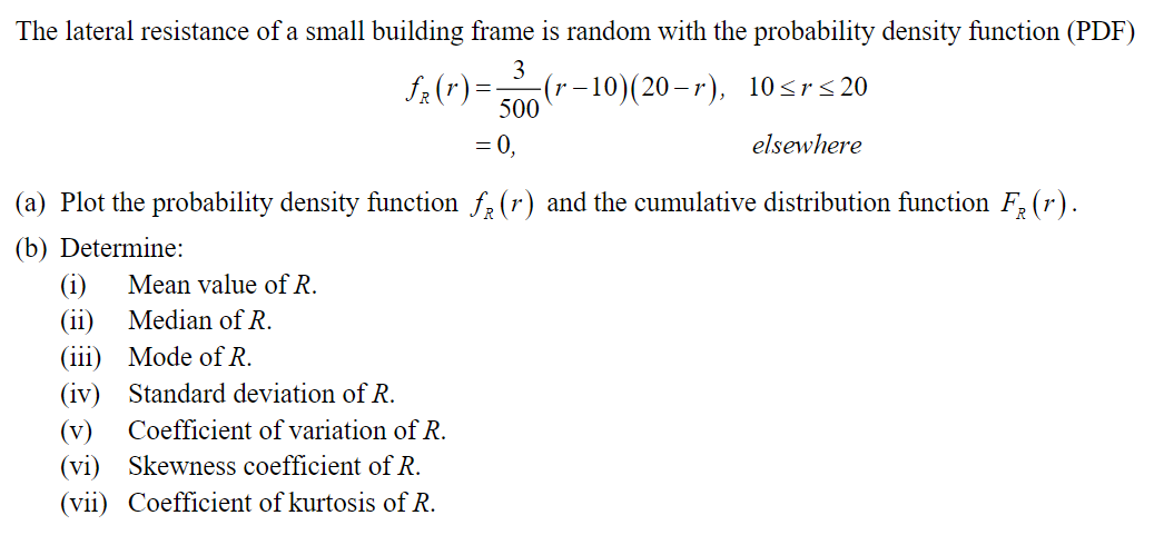 Solved -Engineering Statistics & Probability. -Please show | Chegg.com