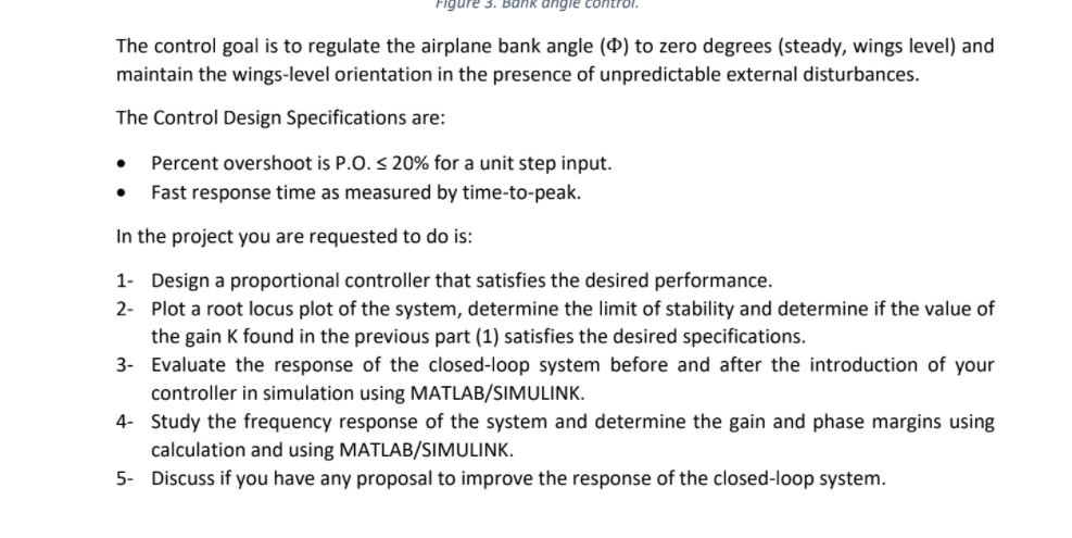 Bank angle, Plane of symmetry Aileron Bank angle, | Chegg.com