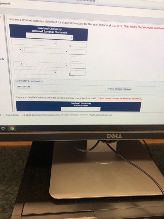 Solved Please prepare an income statement, Retained earnings | Chegg.com