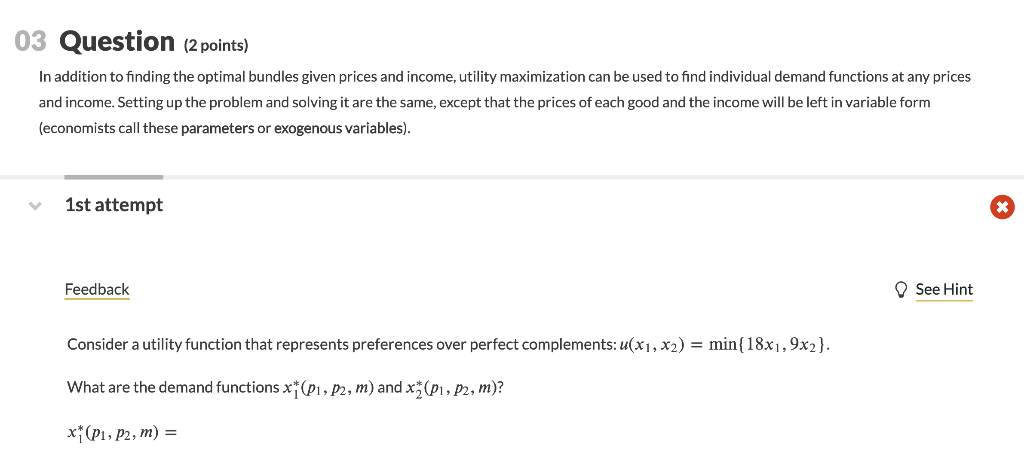 Solved 03 Question (2 points) In addition to finding the | Chegg.com