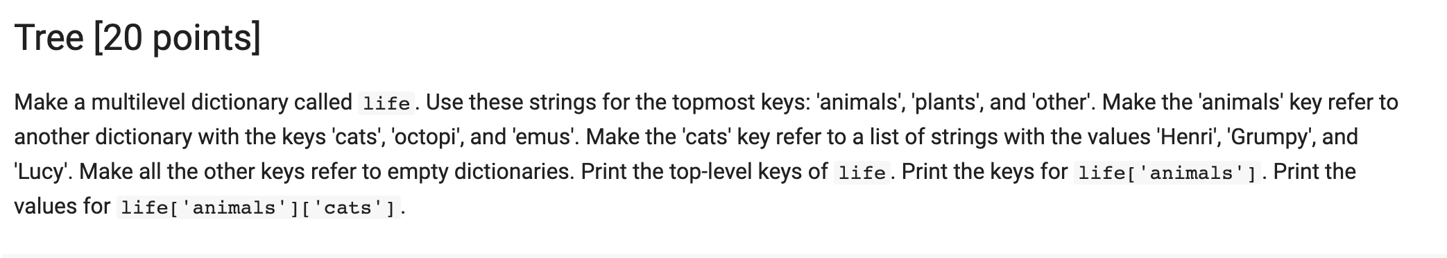 Solved FizzBuzz [20 points] Write code that, for all the | Chegg.com