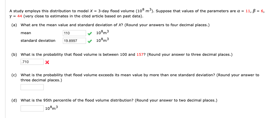 Solved The Two Parameter Gamma Distribution Can Be