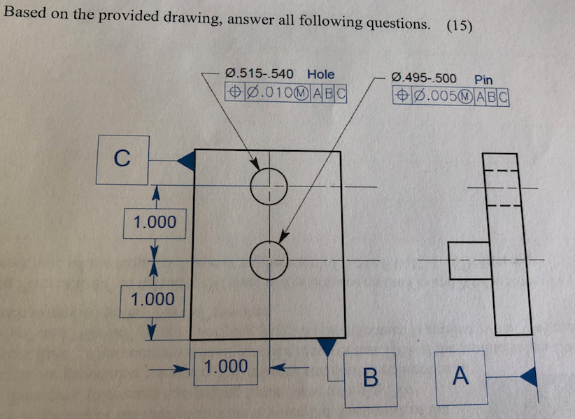 Solved Based on the provided drawing, answer all following | Chegg.com