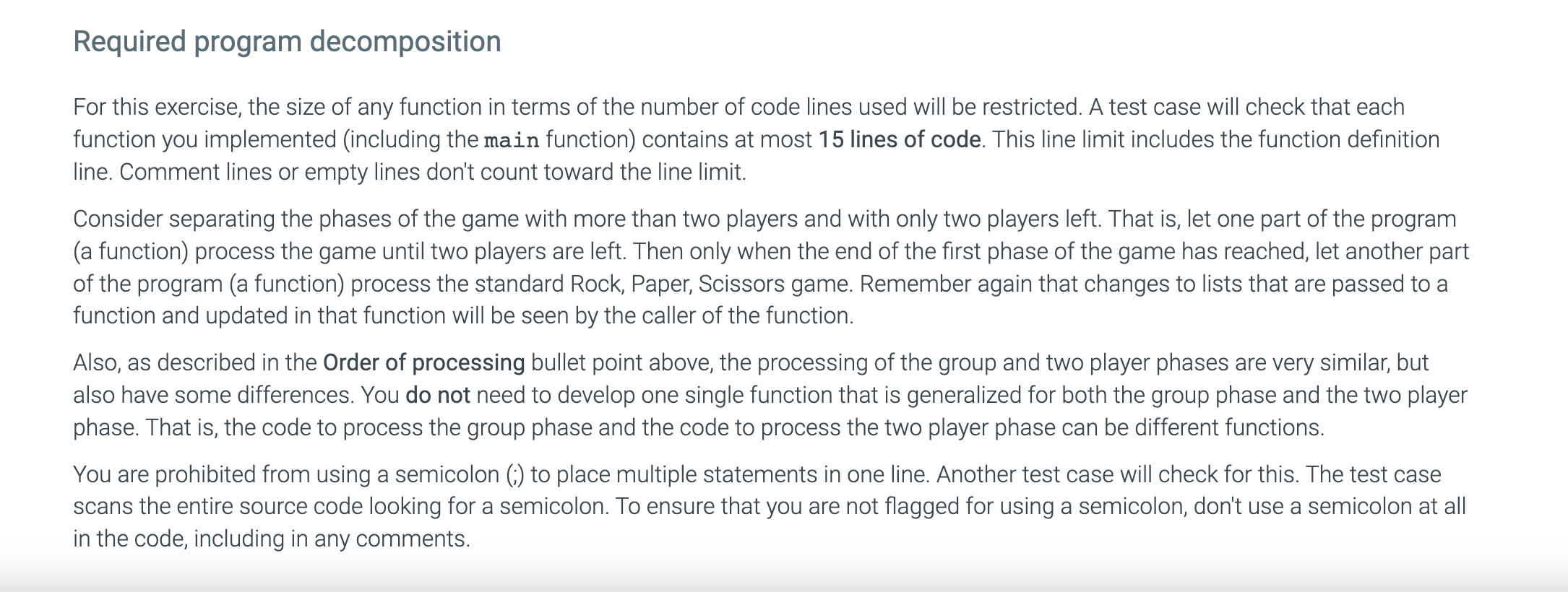 Solved Please In Python Do Not Use Break Semicolon Please 