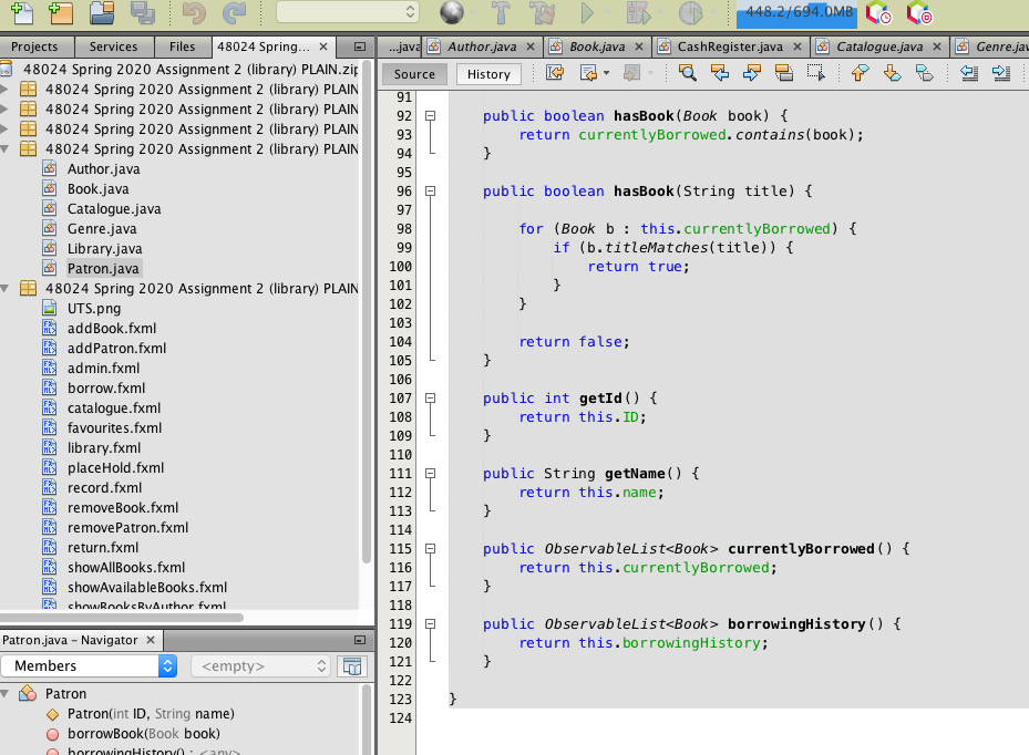 APPLICATIONS PROGRAMMING: topics (Java) --> OO | Chegg.com