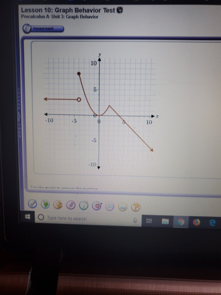 Solved Lesson 10: Graph Behavior Test Precalculus A Unit 3: | Chegg.com