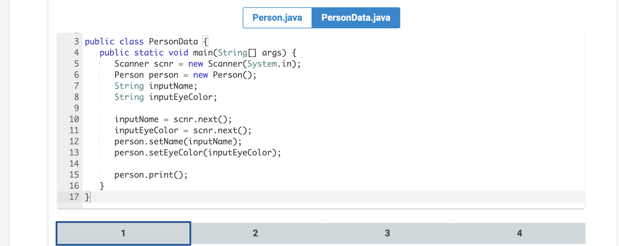 Solved Define The Person Classs Setname Mutator To Set 