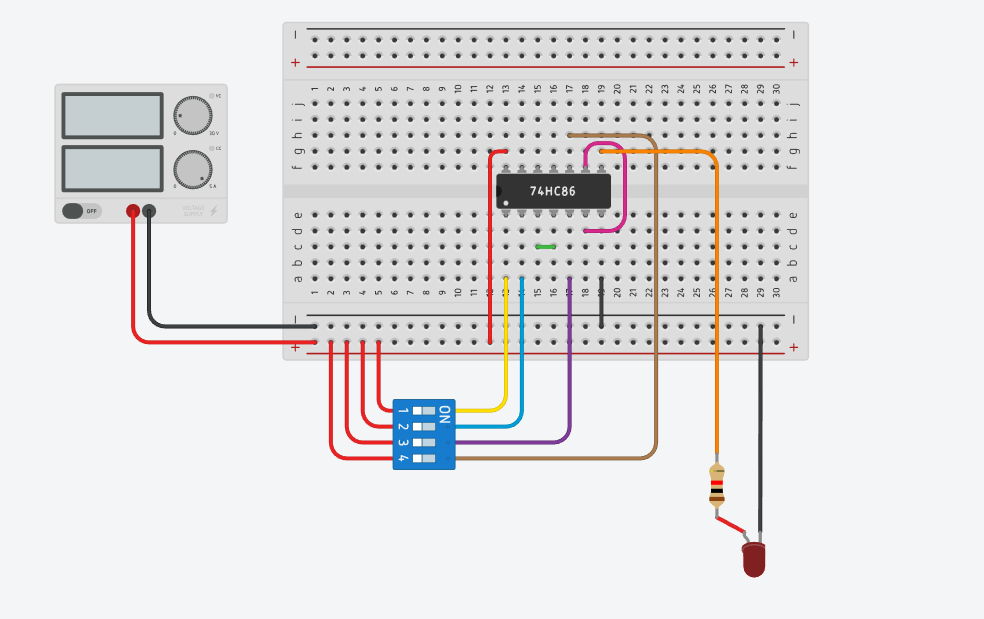 Solved I am trying to build a 4-bit even parity checker but | Chegg.com