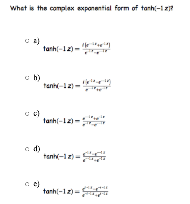 Solved Which one of the following values of z gives a | Chegg.com